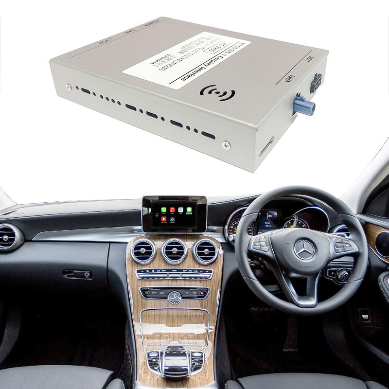 NTG5.0 NTG5.1 Wired Wireless CarPlay Android Auto For Mercedes Reverse ...