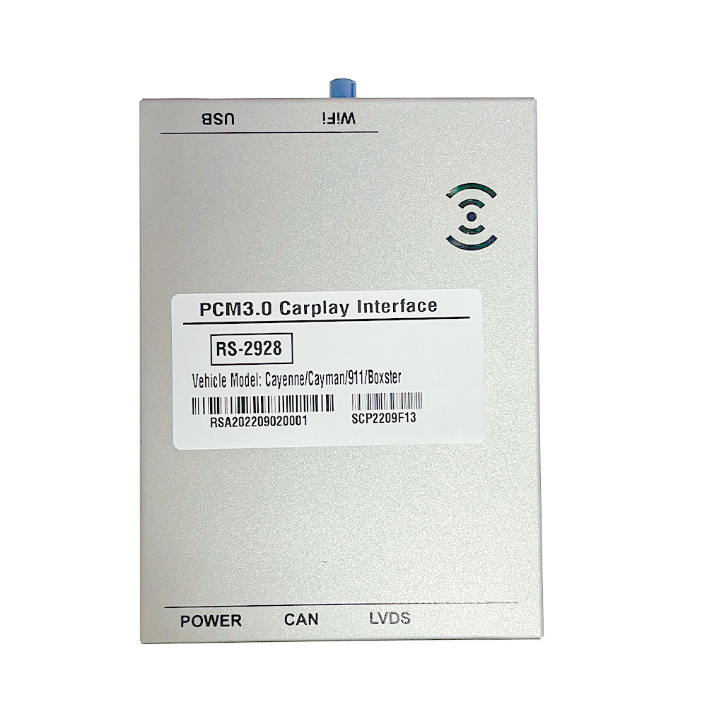 Porshce PCM 3.0 System Mirror Link Bluetooth Wired Wireless Apple ...