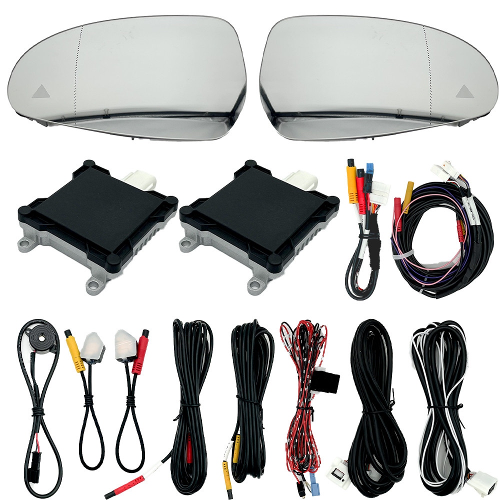 BSD Dual Radar Car Blind Spot Detection Monitor Assist Collision Warn ...